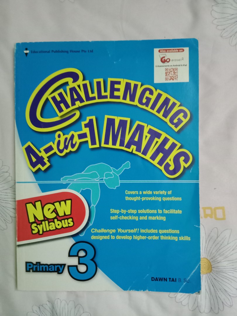 Challenging 4 in 1 maths assessment book primary 3, Hobbies & Toys ...