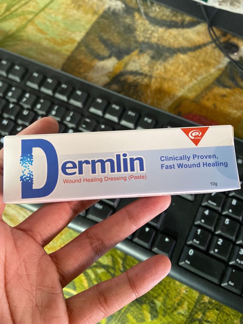 Dermlin Wound Healing Dressing (Paste), Beauty & Personal Care, Face ...