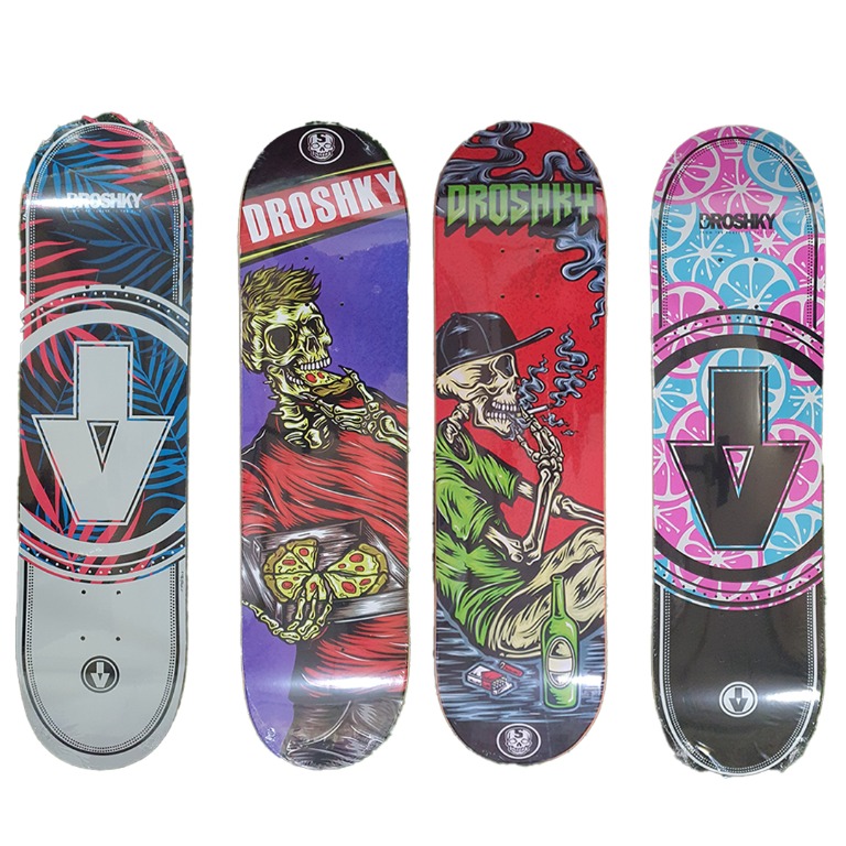 Droshky - 8.0" / 8.25" Skateboard Decks, Sports Equipment, Sports ...
