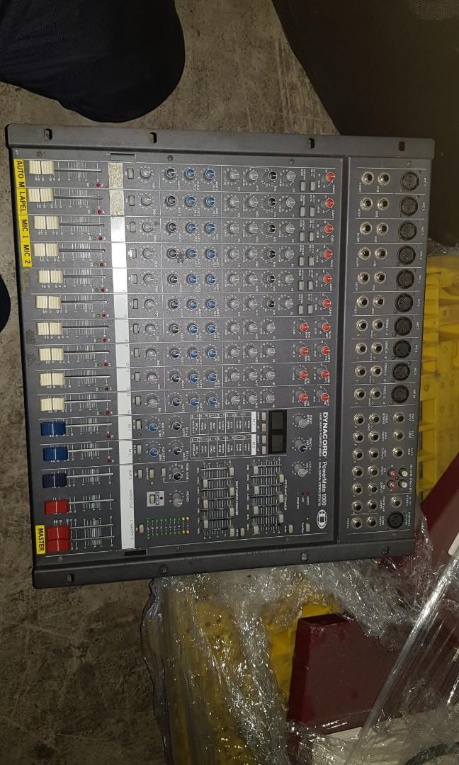 Dynacord Powermate 1000, Audio, Other Audio Equipment on Carousell