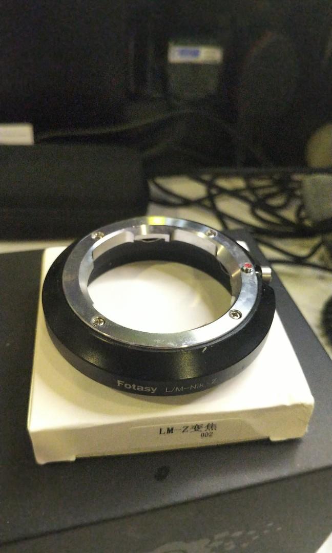 Fotasy Leica M mount to Nikon Z mount adapter, Mobile Phones & Gadgets ...