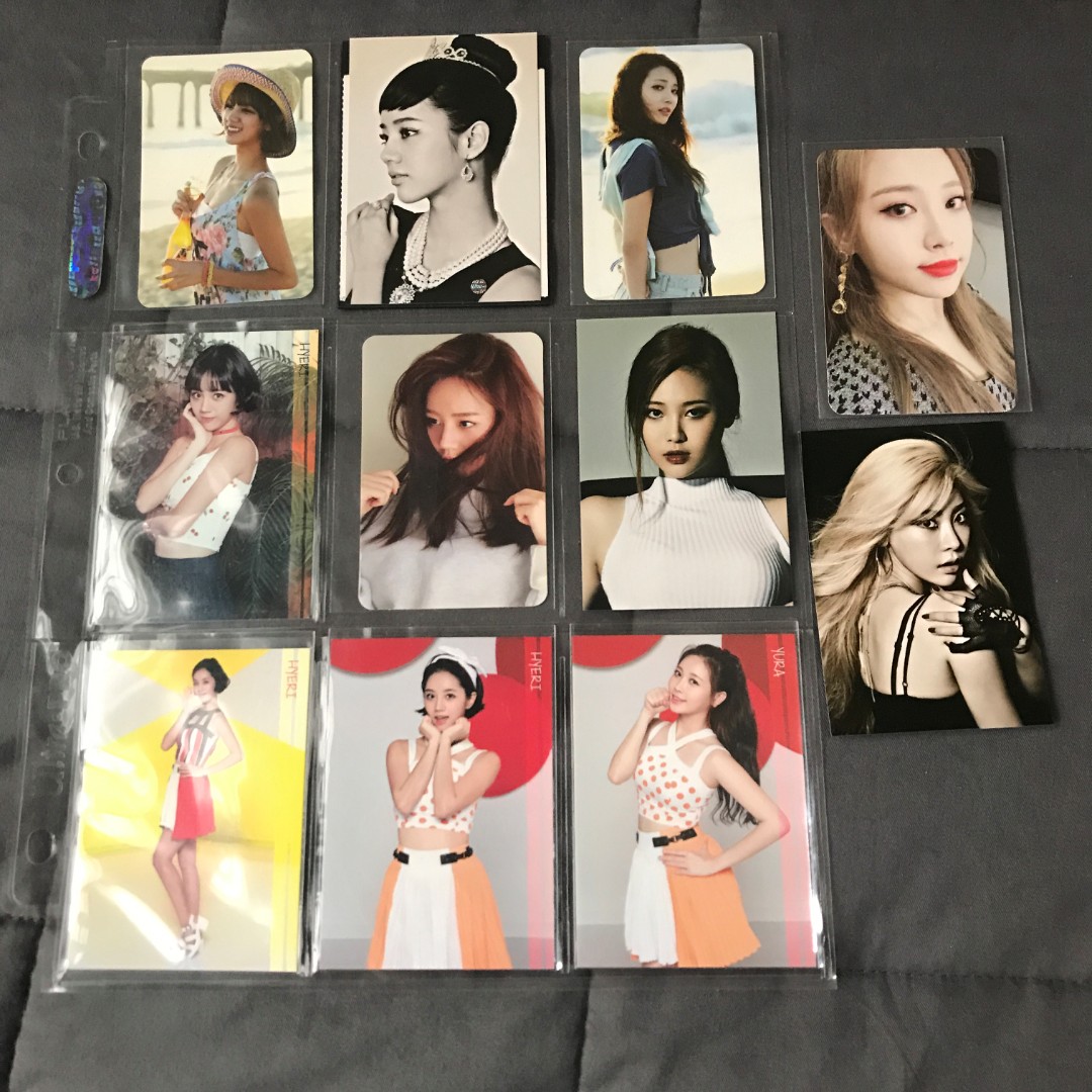 Girl's Day Photocard, Hobbies & Toys, Memorabilia & Collectibles, K ...
