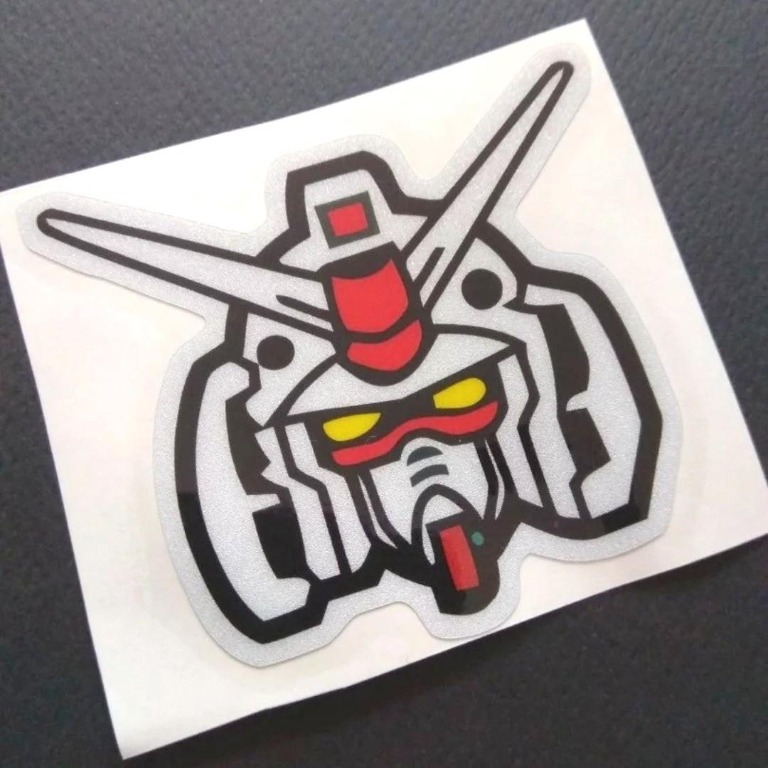 Gundam Sticker Luggage Laptop Skateboard Reflective 3M, Hobbies & Toys ...