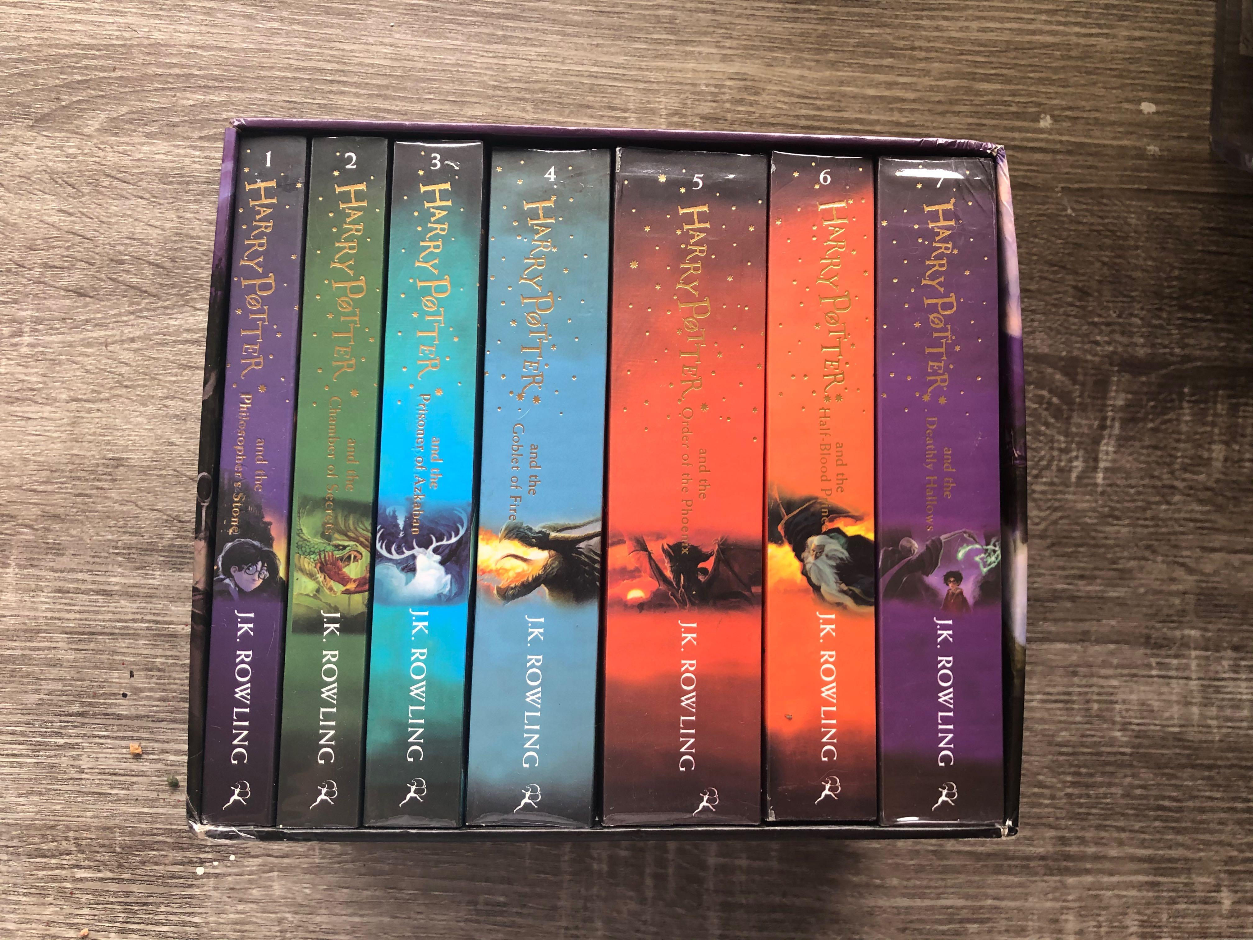 HARRY POTTER BOOK SET BLOOMSBURY EDITION Hobbies Toys Books HARRY POTTER BOOK SET BLOOMSBURY EDITION Hobbies Toys Books