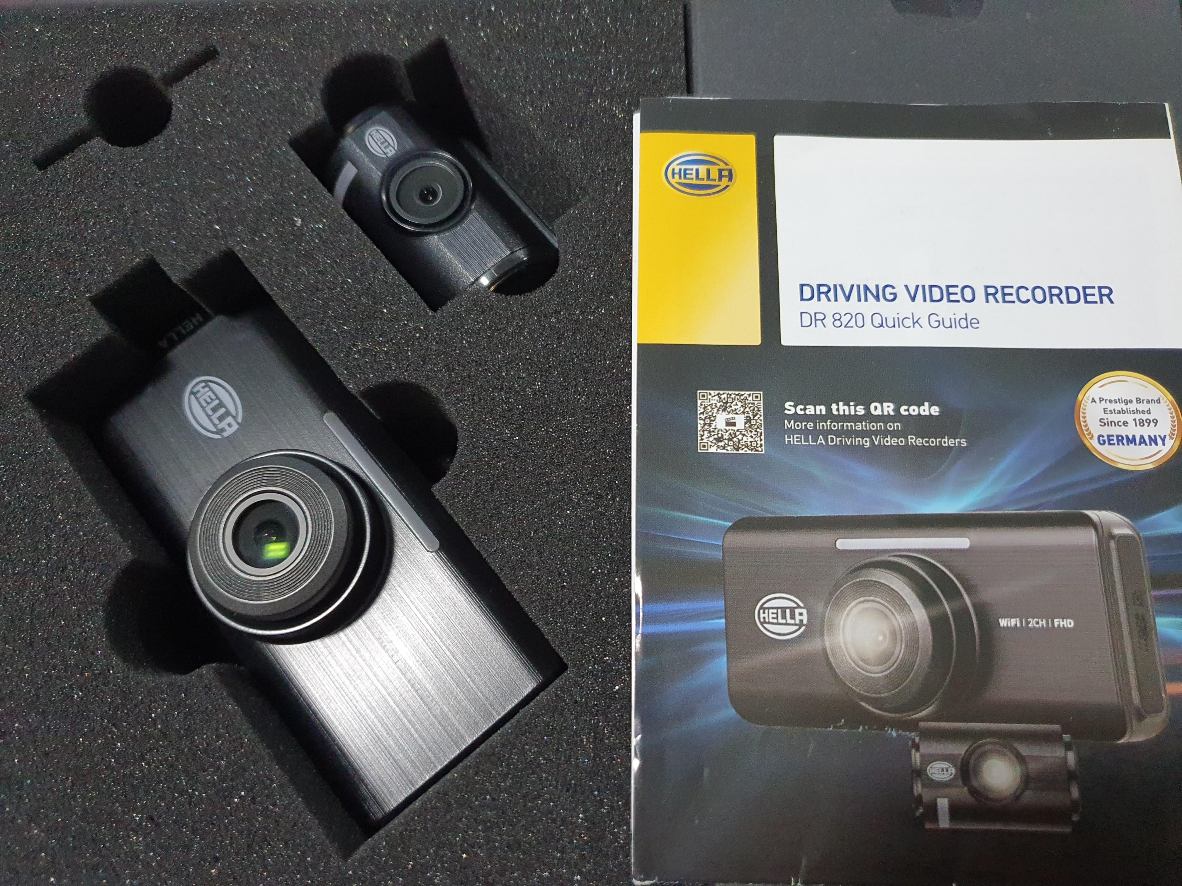 Hella DR820 front and back car cam parking mode, Car Accessories ...