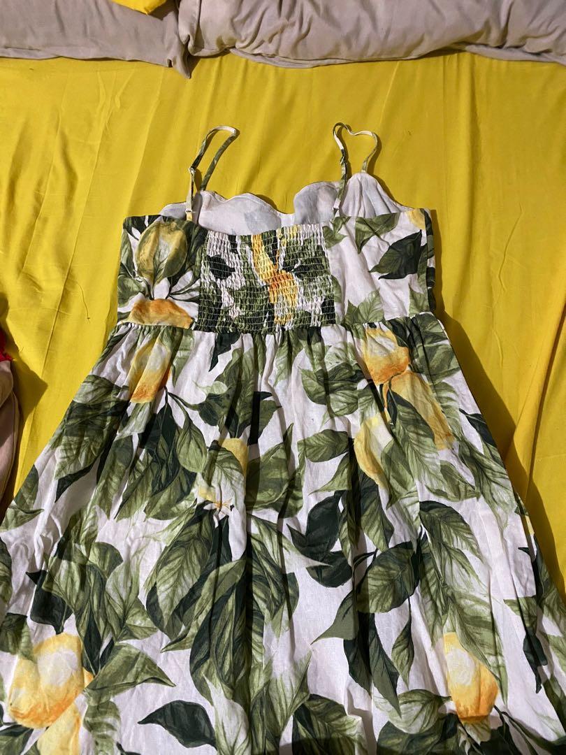 H&m lemon print dress, Women's Fashion, Dresses & Sets, Dresses on ...