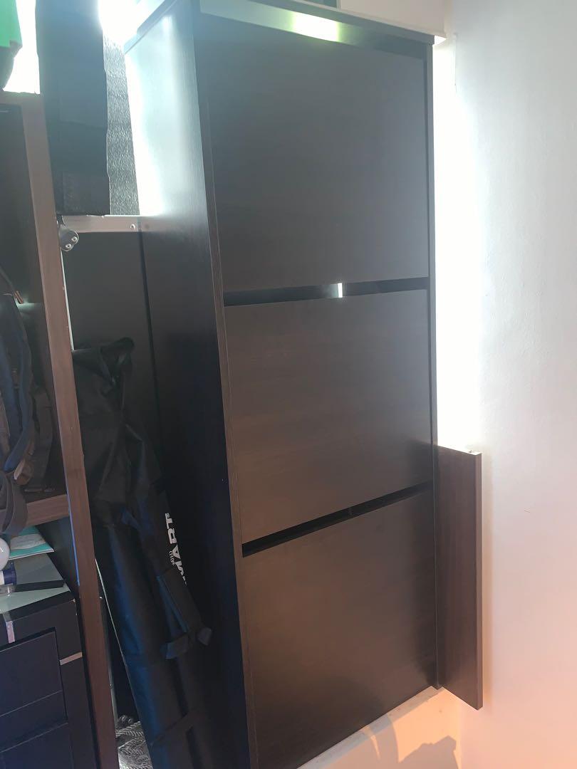 Ikea bessa Shoe Rack, Furniture & Home Living, Furniture, Shelves ...