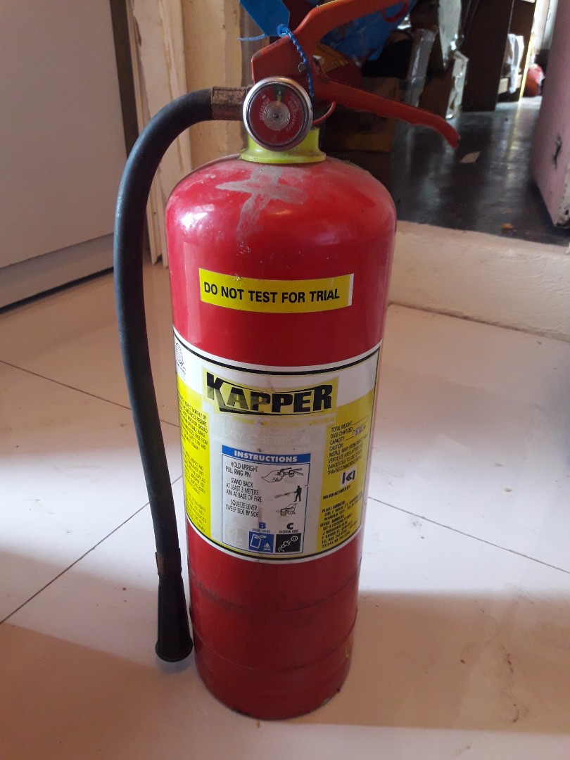 Kapper fire extinguisher, Furniture & Home Living, Cleaning & Homecare ...