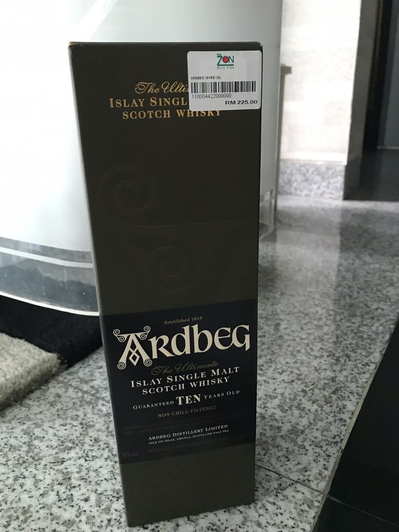 Kardus botol whisky kosong bagus merk mahal, Makanan & Minuman, Snek di ...