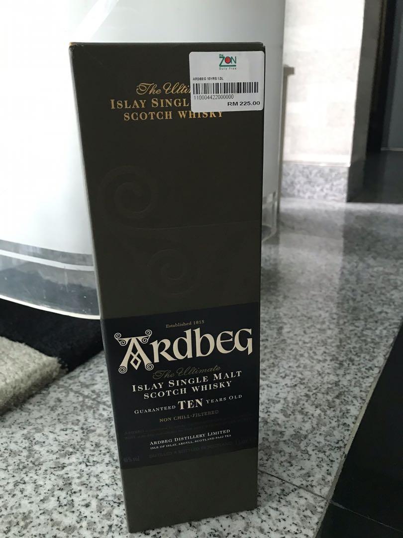 Kardus botol whisky kosong bagus merk mahal, Makanan & Minuman, Snek di ...