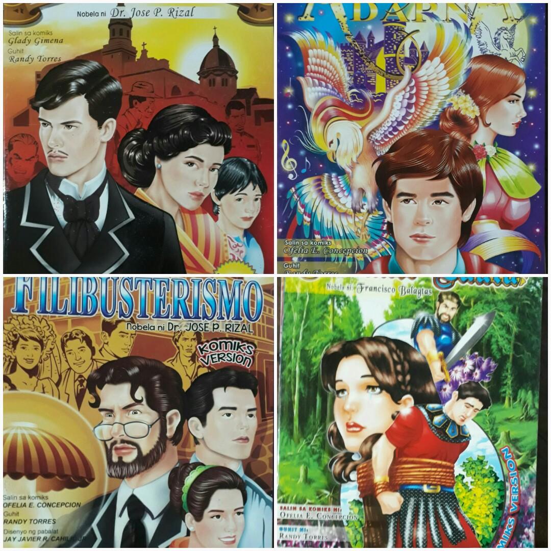 Komiks version:Ibong Adarna/Florante at Laura/Noli Metangere/El ... Komiks version:Ibong Adarna/Florante at Laura/Noli Metangere/El ...