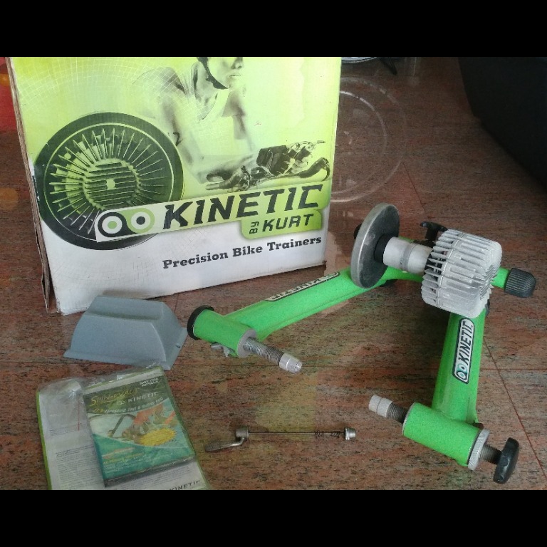 Kurt Kinetic Road Machine (Cycle Indoor Fluid Trainer) plus free front ...