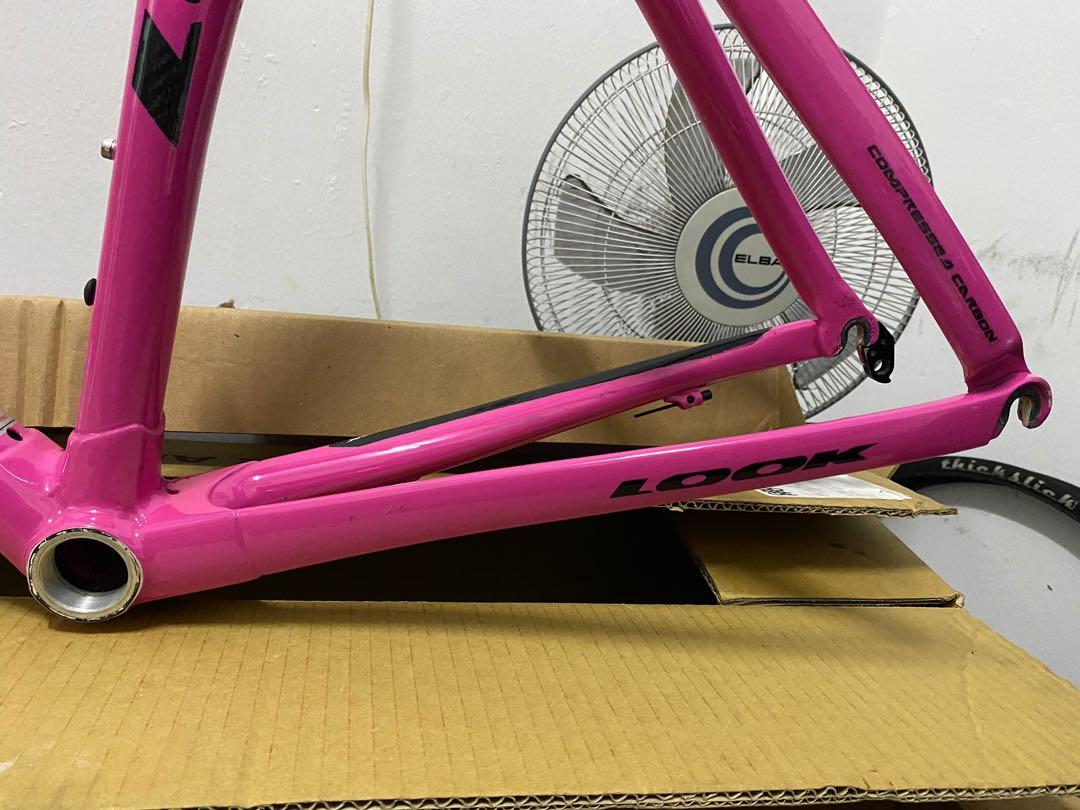 Look 595 Road Bike Frame S, Sports Equipment, Bicycles & Parts ...