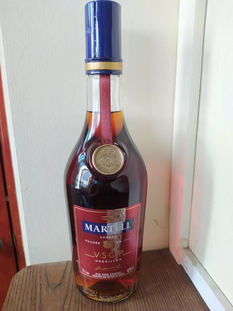 Martell Old Fine Cognac VSOP Medaillon 1715, Food & Drinks, Alcoholic Beverages on Carousell