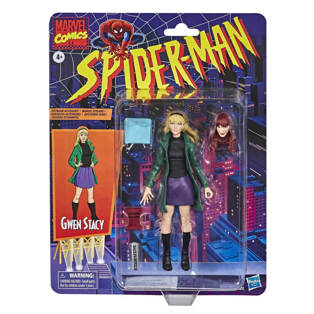 Marvel Legends Retro Gwen Stacy, Hobbies & Toys, Collectibles ...