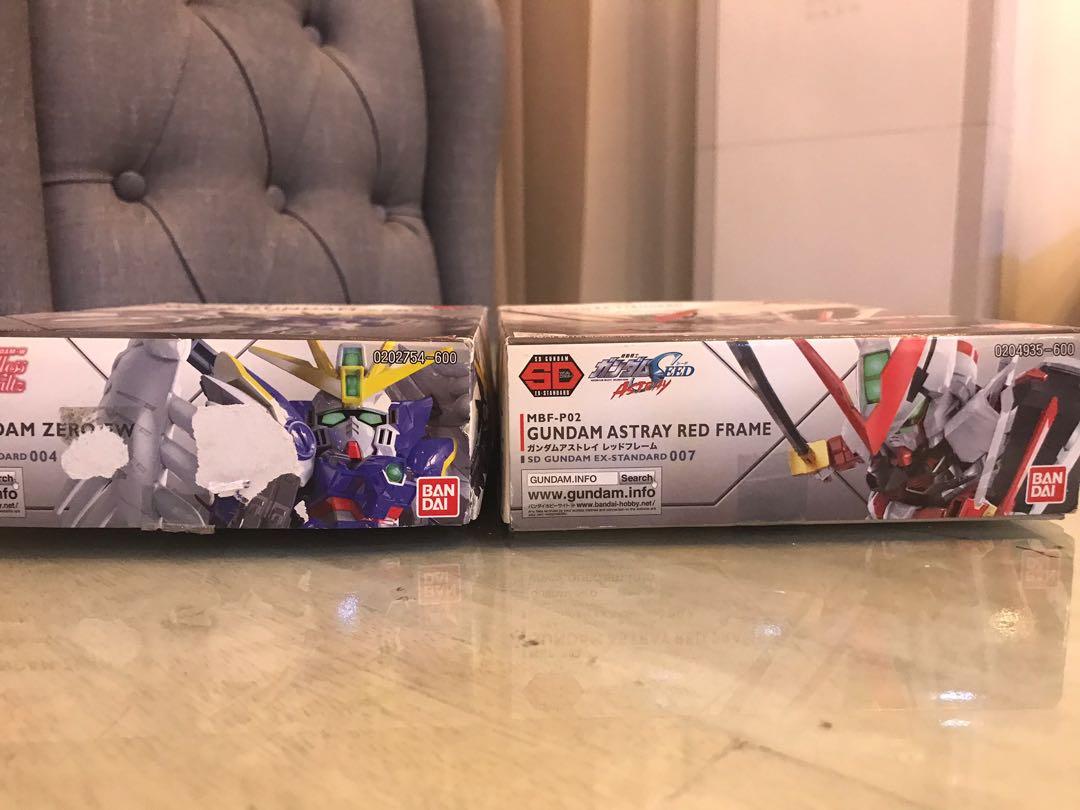 MINI GUNDAM (WING GUNDAM ZERO EW)(GUNDAM ASTRAY FRAME)(TRY BURNING ...