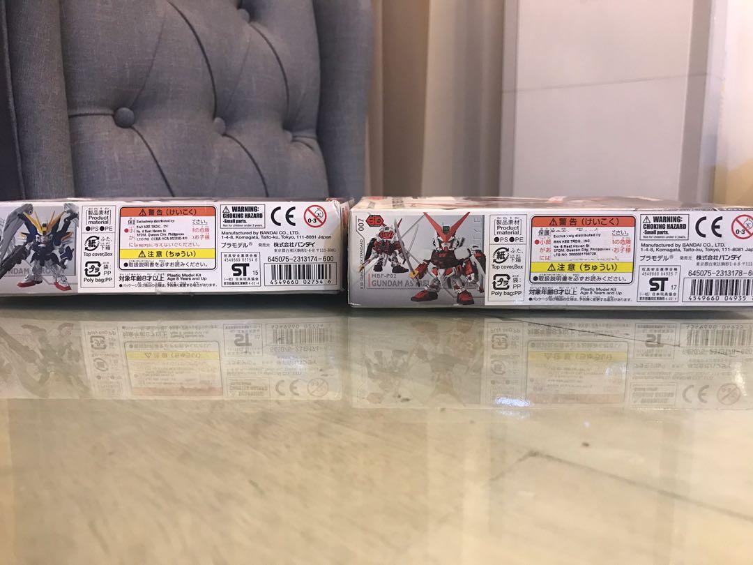 MINI GUNDAM (WING GUNDAM ZERO EW)(GUNDAM ASTRAY FRAME)(TRY BURNING ...