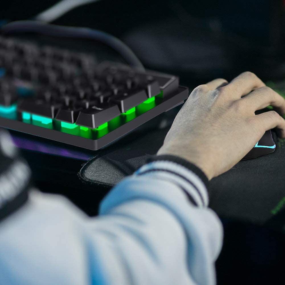 M-T-K Gaming keyboard and mouse combo GT813,4D optical mouse,Back lit ...