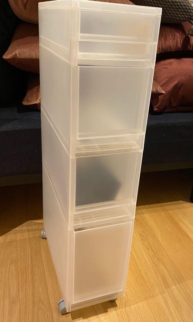 Muji Polypropylene Stocker, Furniture & Home Living, Home Improvement ...