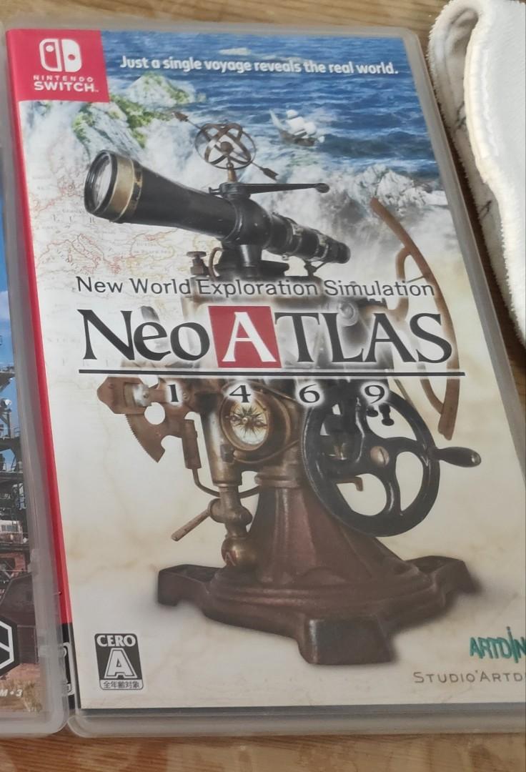 Neo Atlas 1469 新世界地圖1469 switch, 電子遊戲, 電子遊戲, Nintendo 任天堂 - Carousell