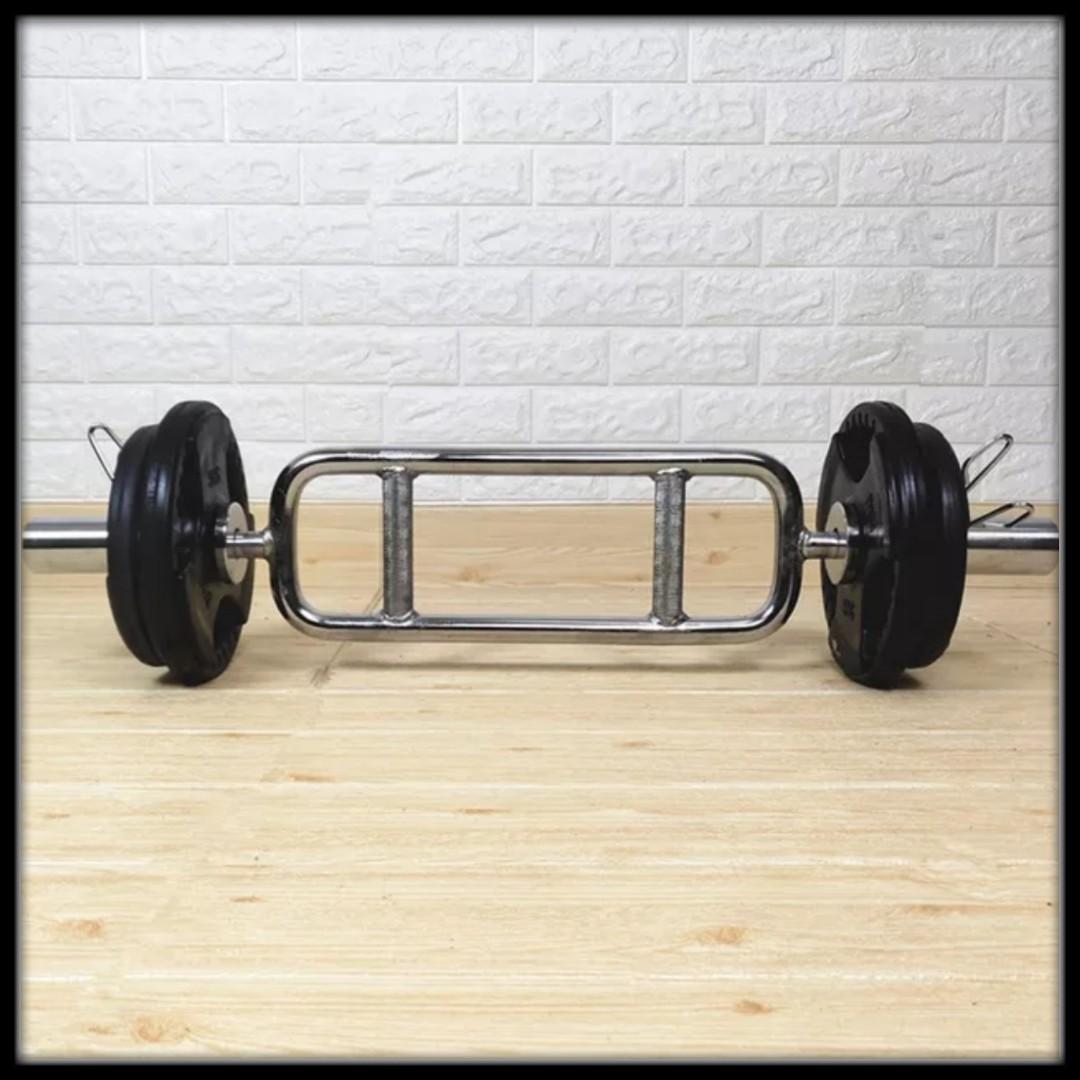 Standard / Olympic Tricep Bar - Home Gym Fitness Workout Equipment ...