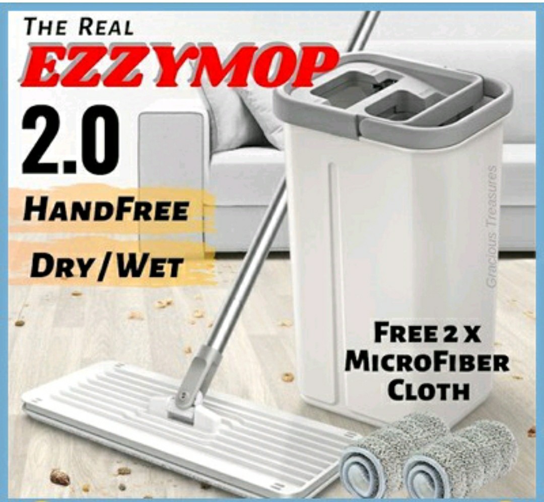 Original Ezzy Mop, Furniture & Home Living, Cleaning & Homecare ...