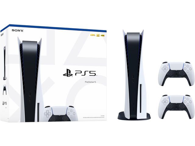 PS5 (Disk Version/Digital) with extra controller, Video Gaming, Gaming ...