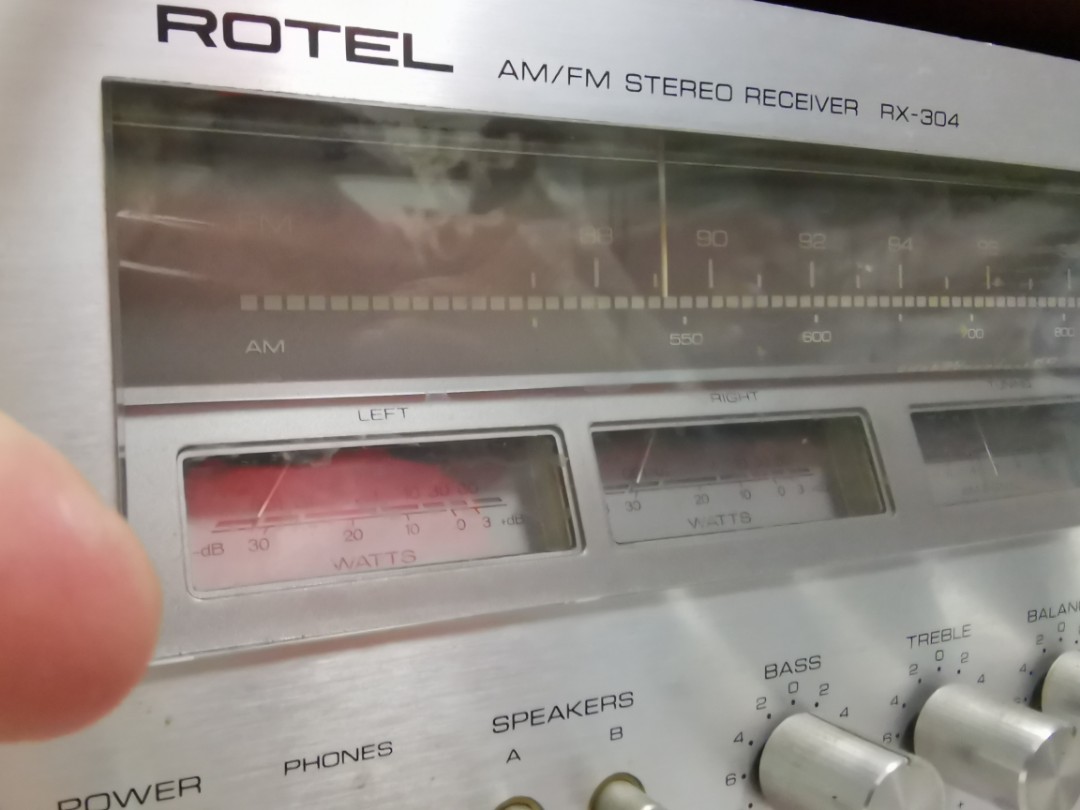 Rotel rx 304 stereo receiver, Audio, Other Audio Equipment on Carousell