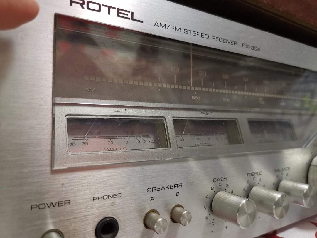 Rotel rx 304 stereo receiver, Audio, Other Audio Equipment on Carousell