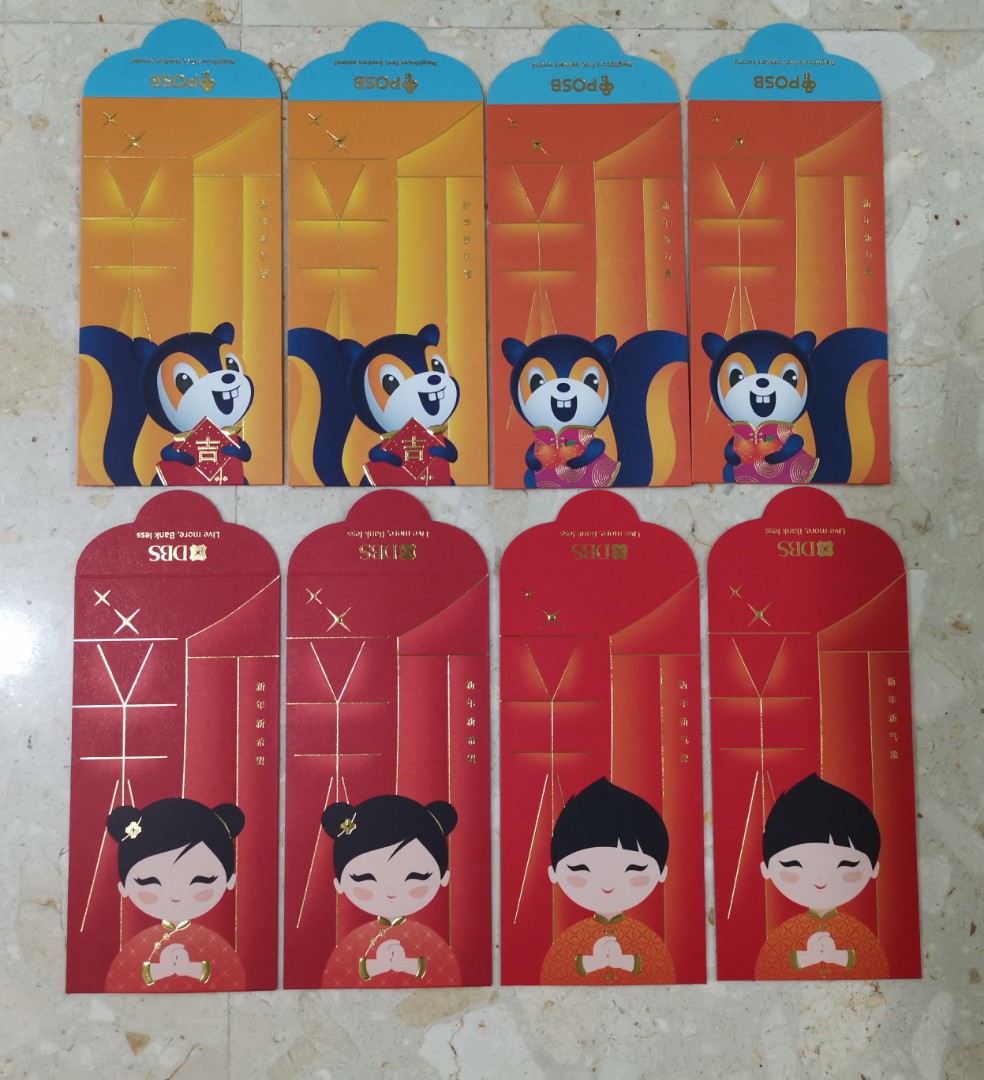 Sale 2021 DBS ang pow DBS red packets Sale 2021 POSB ang pow POSB red ...