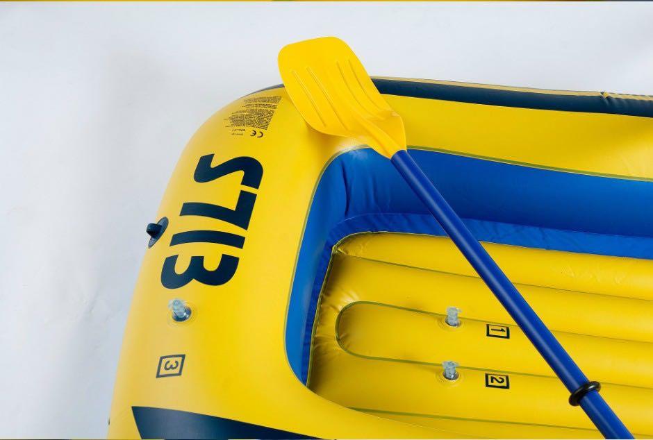 Single Person Inflatable Boat Kayak Fishing Boat, Sports Equipment ...