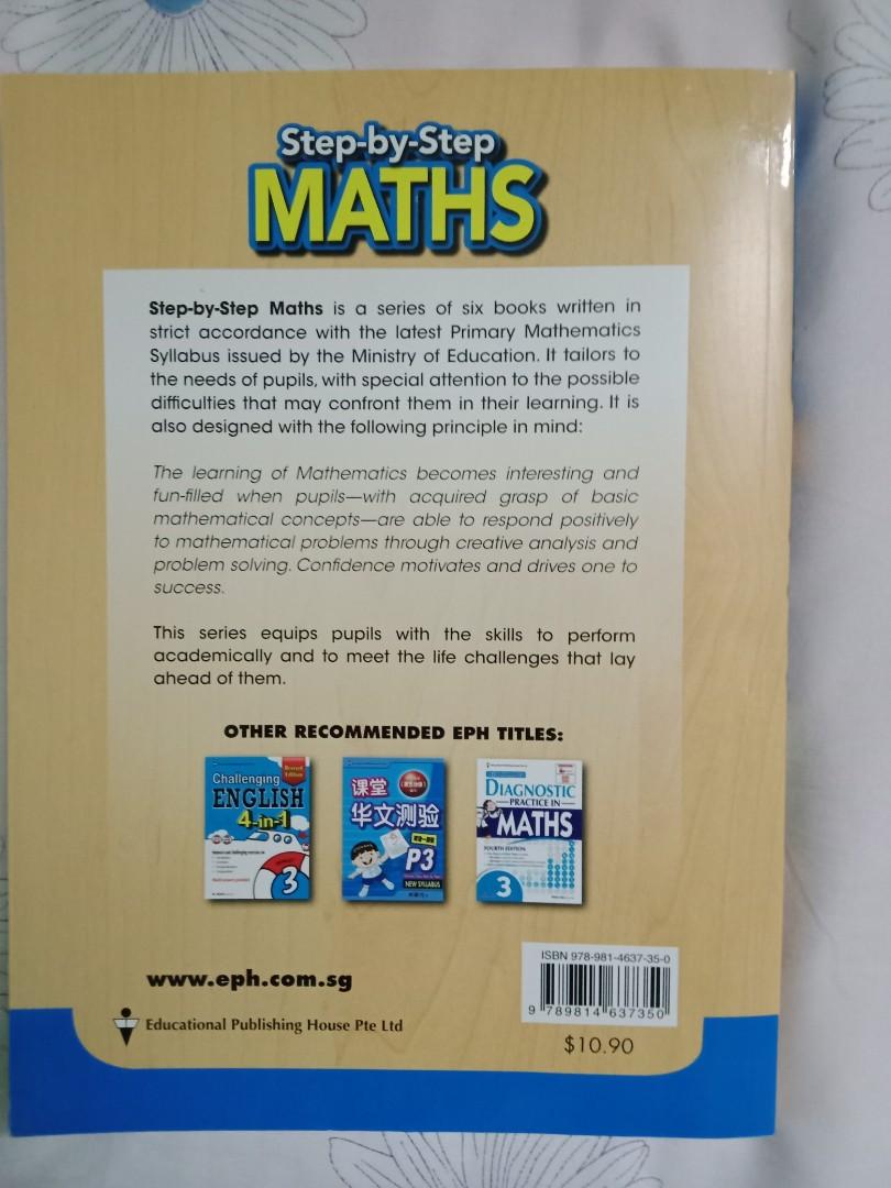 Maths assessment book step by step primary 3, Hobbies & Toys, Books ...