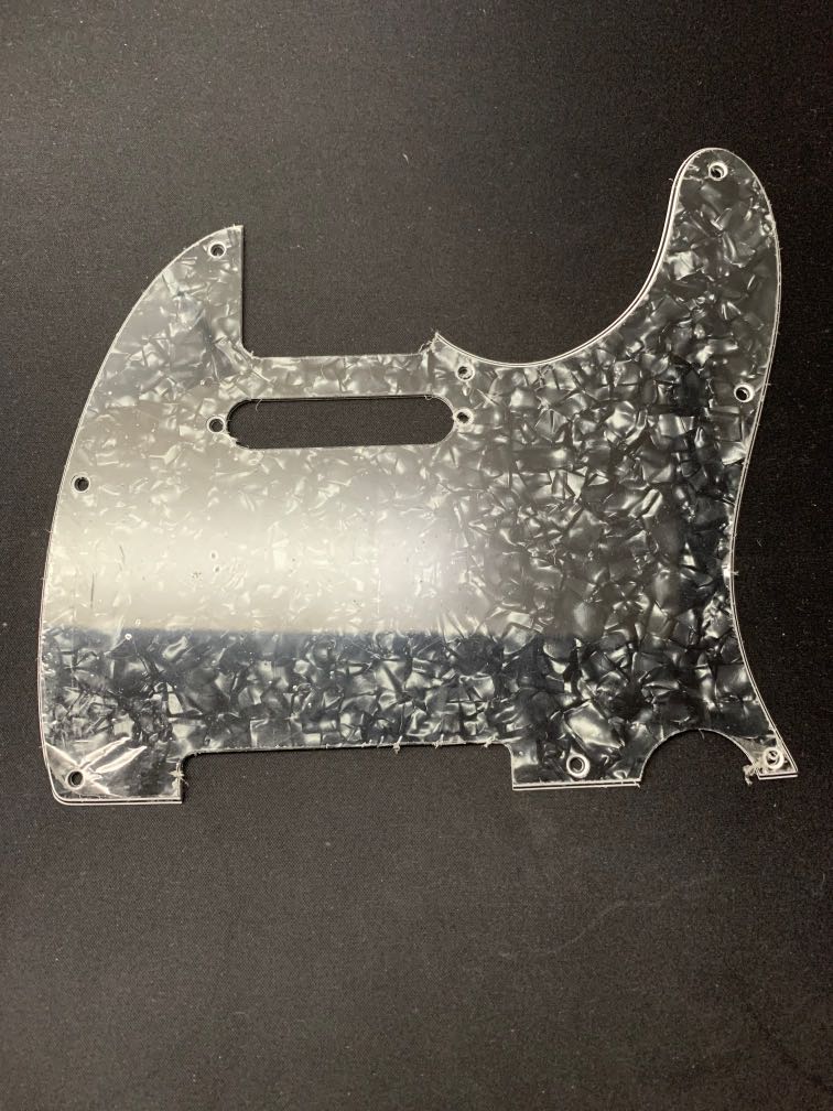 Telecaster black pearloid pickguard, Music & Media, Music Accessories ...