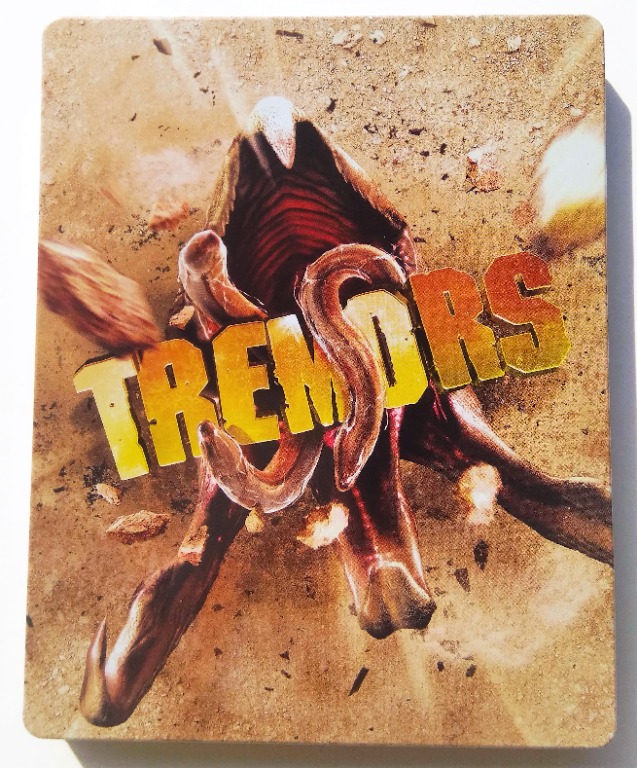 深淵異形 Tremors Steelbook Limited Edition Blu-Ray美版限定鐵盒藍光套裝, 興趣及遊戲, 音樂、樂器 ...