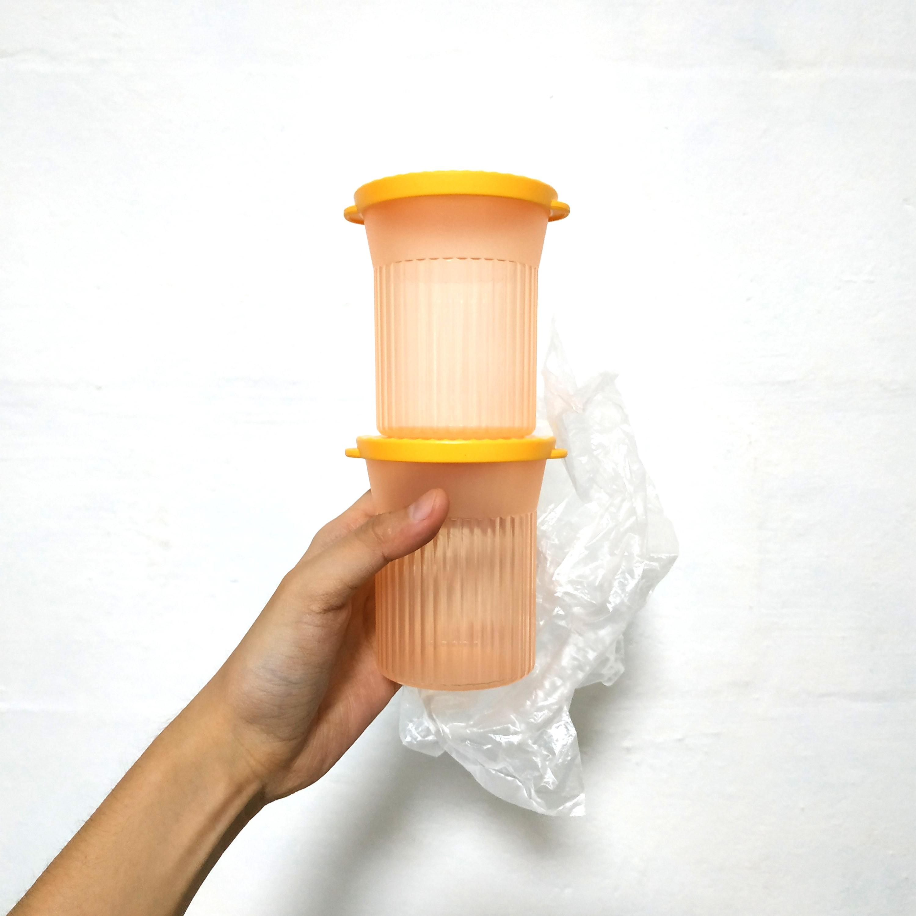 Tupperware 200 ml Family Mate Round Container Set of 2, Home Appliances ...