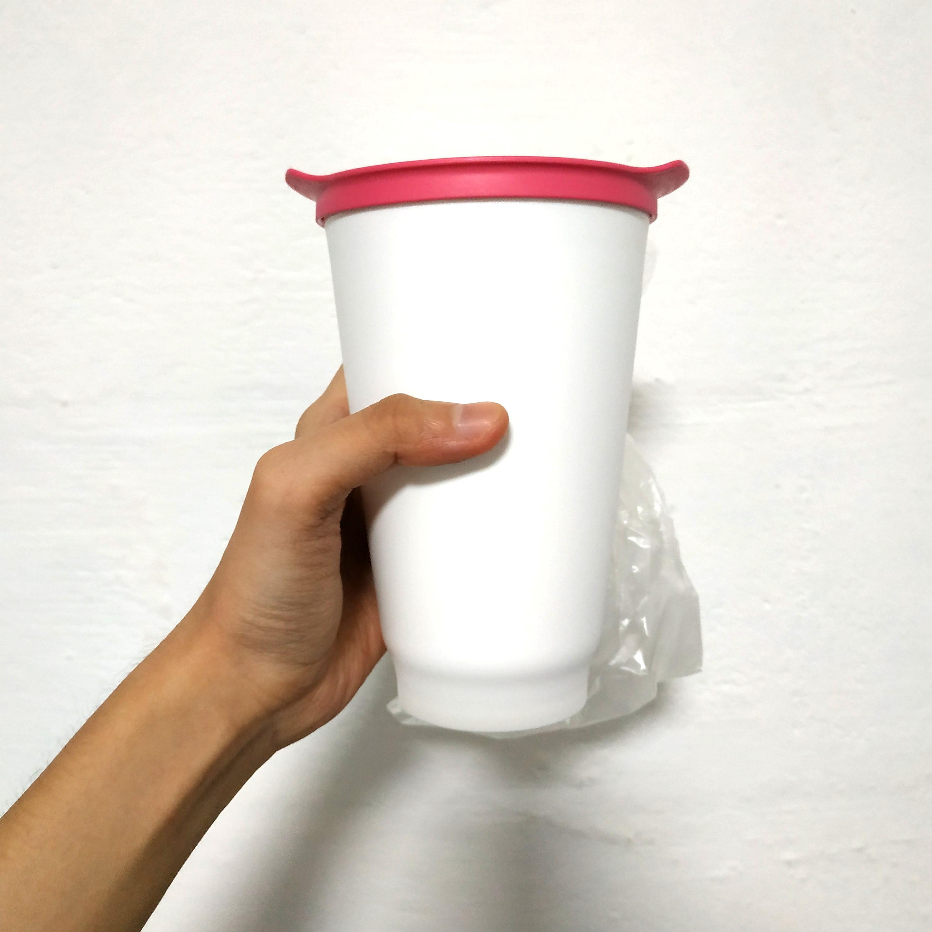 Tupperware 450 ml Allegra Tall Cup Tumbler Container, Home Appliances ...