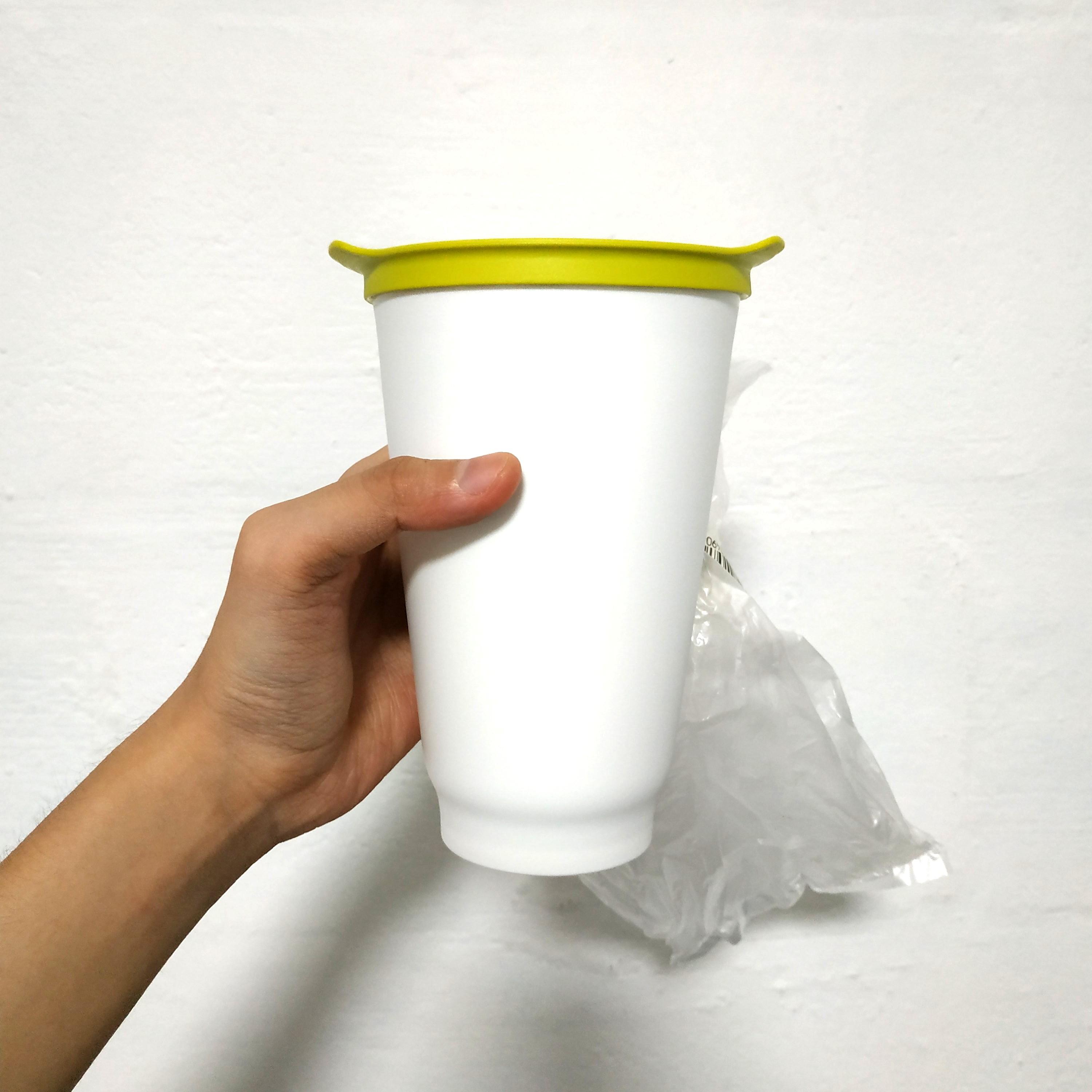 Tupperware 450 ml Allegra Tall Cup Tumbler Container, Home Appliances ...