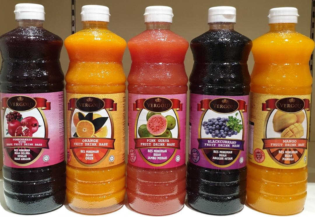 Vergold variety collection Juice without Sugar, Food & Drinks ...