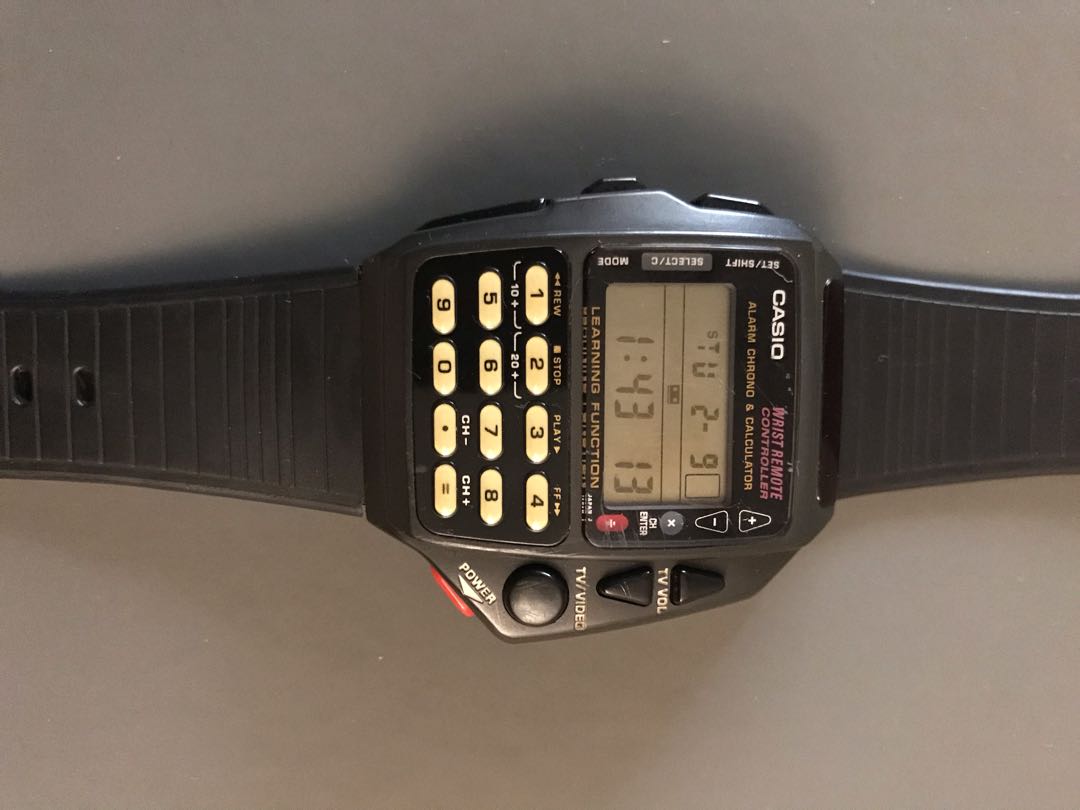Vintage Casio Wrist Remote, Men's Fashion, Watches & Accessories ...