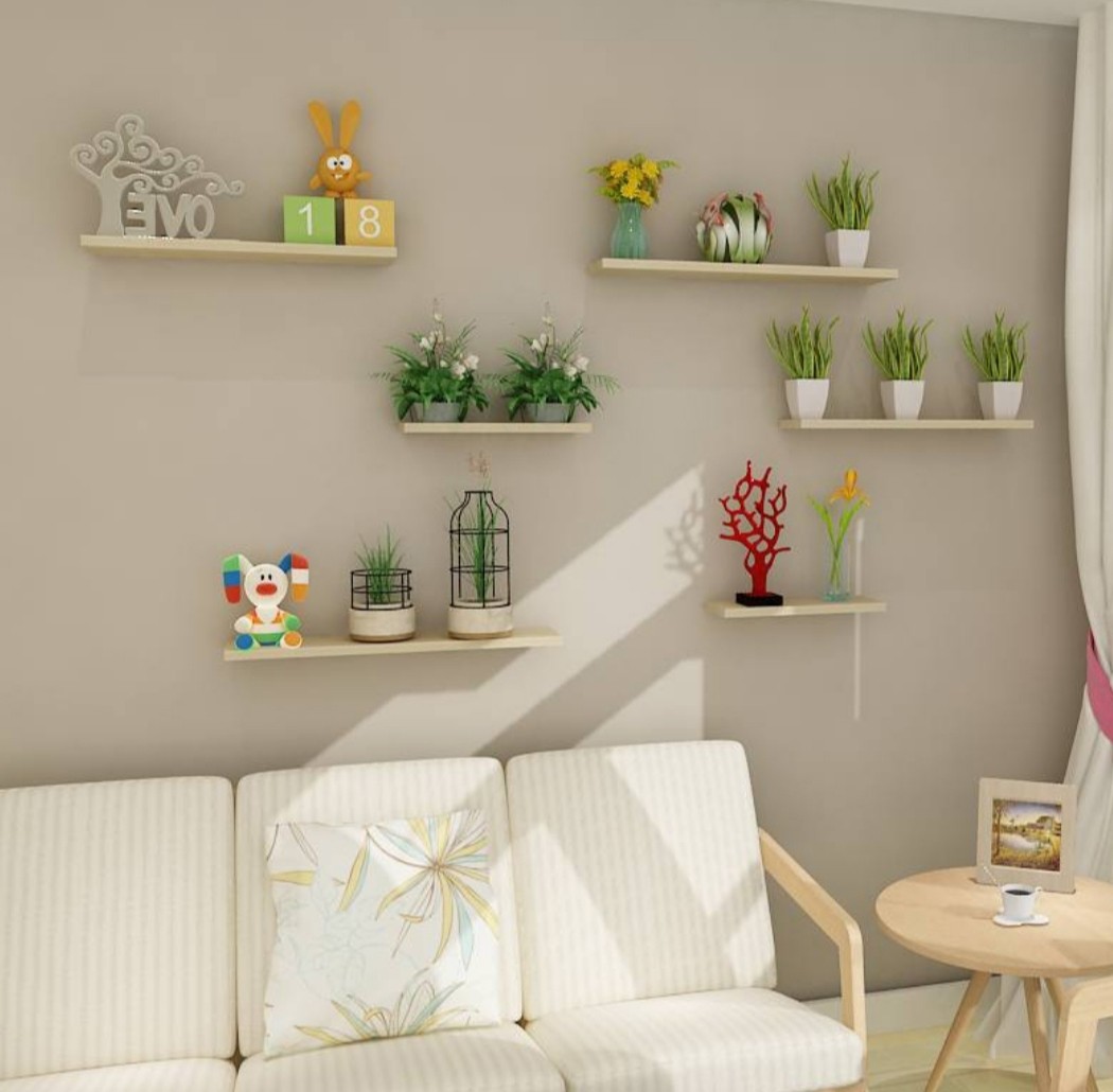 Wall shelf rack, Furniture & Home Living, Furniture, Shelves, Cabinets ...