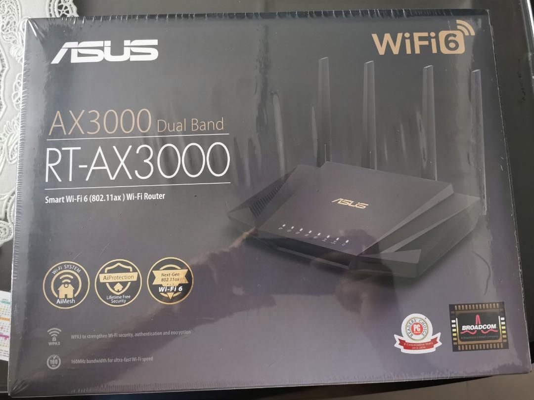 Asus RT AX3000, Computers & Tech, Parts & Accessories, Networking on ...