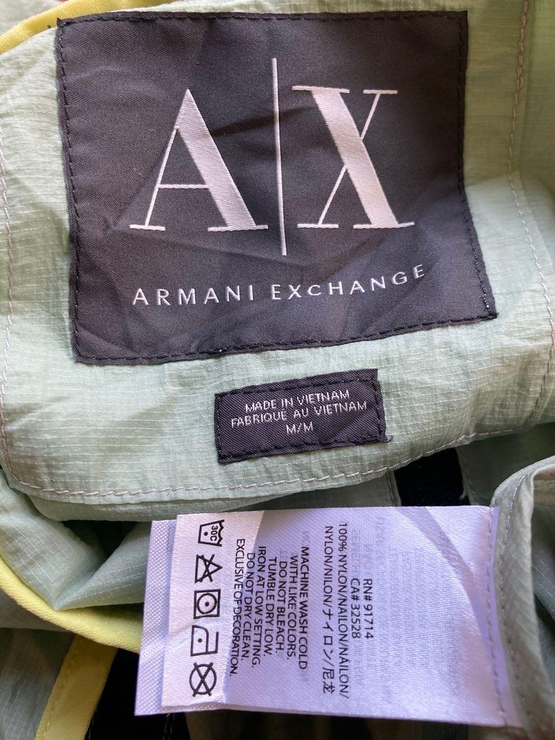 AX Armani Exchange Windbreaker Jacket, Men's Fashion, Coats, Jackets ...