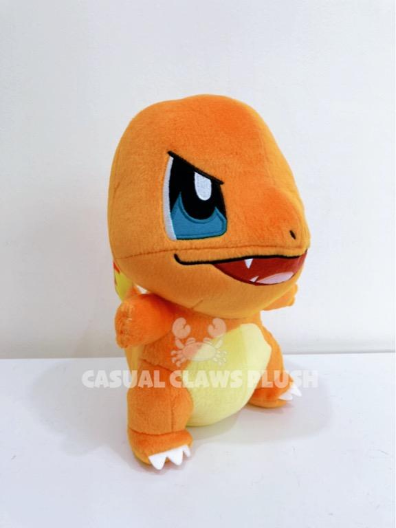 [BANPRESTO Original] Pokemon Charmander Big Round Plush Scary Face ...