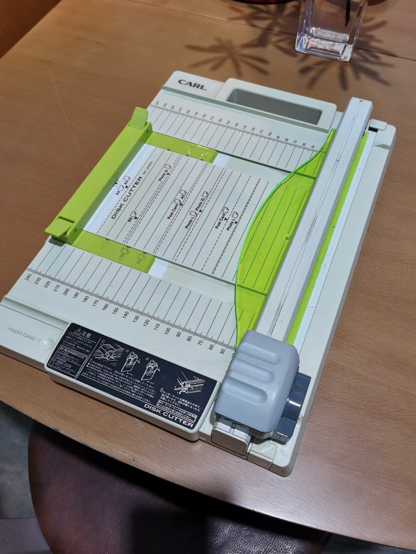 Carl paper cutter, Hobbies & Toys, Stationary & Craft, Craft Supplies ...