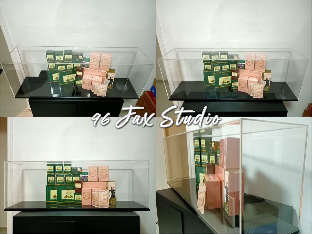 Customised Laser Cutting Acrylic Box (with or without handle) / Display ...
