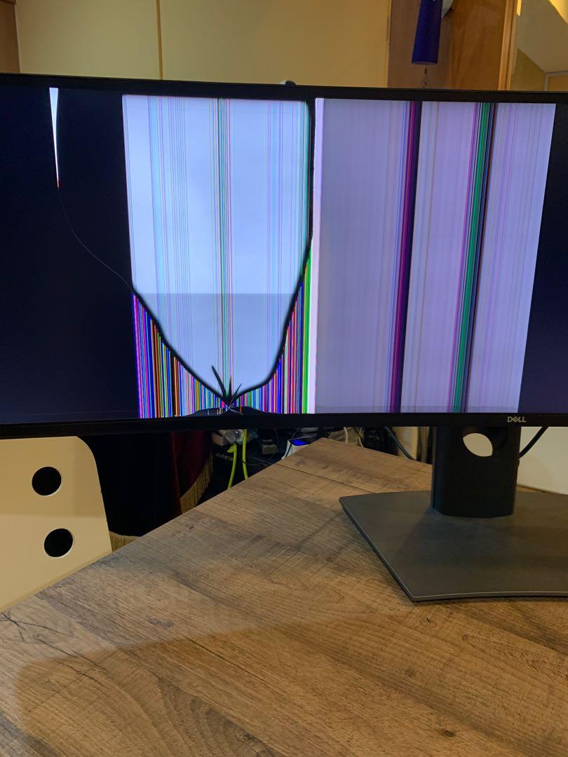 Dell U4919DW DAMAGED Monitor, Computers & Tech, Parts & Accessories ...