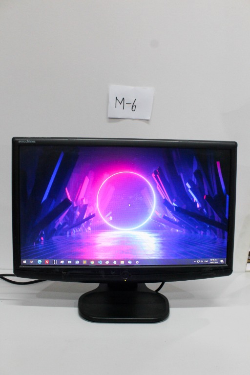 Emachines Model E19HQV Monitor, Computers & Tech, Parts & Accessories ...