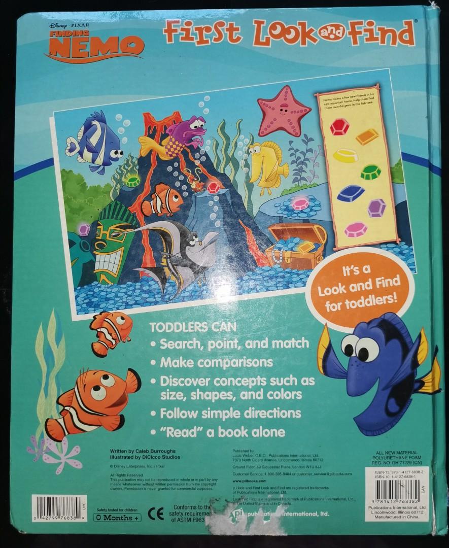 Finding Nemo First Look and Find, Hobbies & Toys, Books & Magazines ...