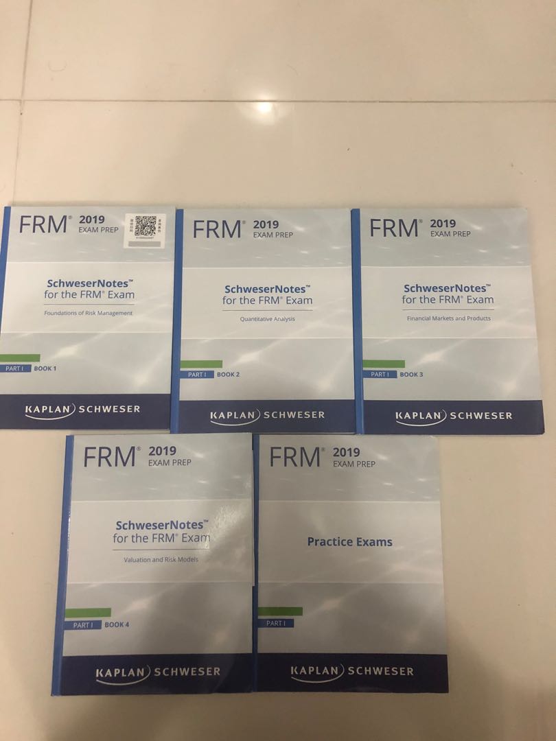 FRM Kaplan Textbook 2019, Books & Stationery, Textbooks, Professional ...