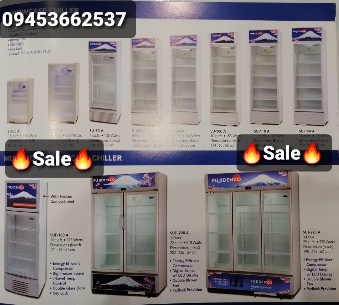Fujidenzo Upright Chiller, TV & Home Appliances, Kitchen Appliances ...